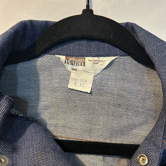 Montgomery Ward | Jackets & Coats | Vintage Boys Montgomery Ward Denim ...